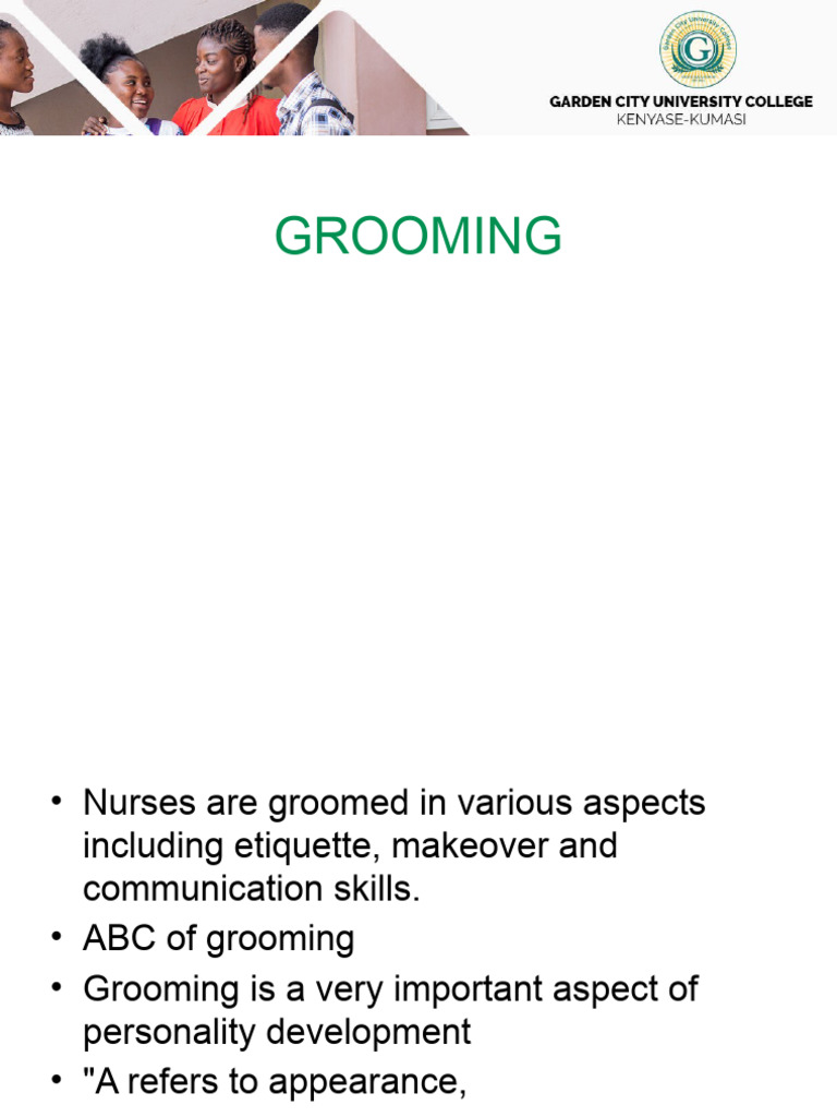 TTTT Grooming | PDF | Nail (Anatomy) | Nursing