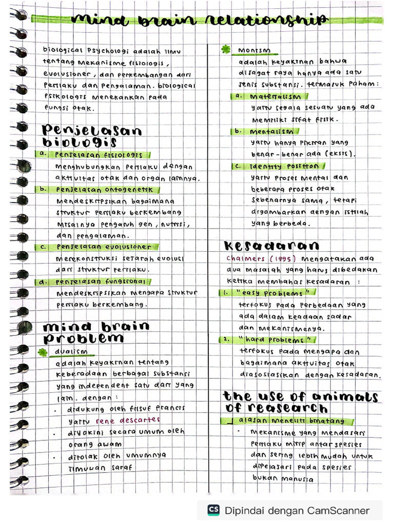 1 - Mind Brain Relationship | PDF