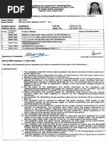 CBSE Class 10 Answer Book Answer Sheet Front Page Sample 2025 | PDF