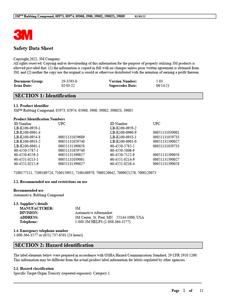 Cera Rubbing | PDF | Hazardous Waste | Toxicity