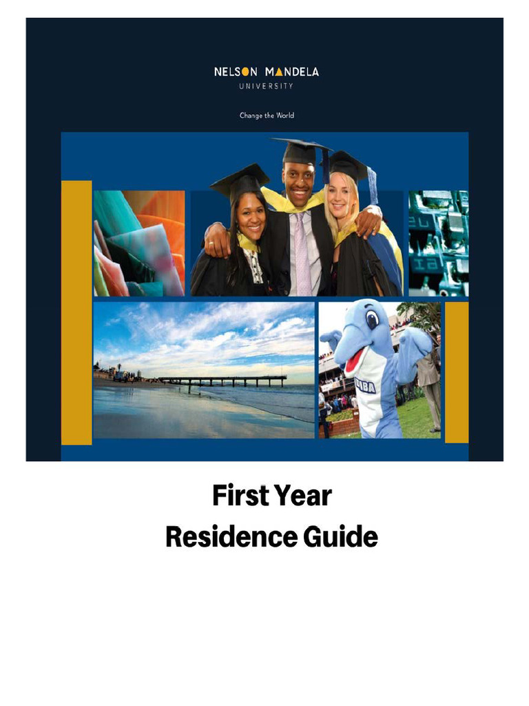 (1st) First Year Residence Guide 2017 | PDF | Mentorship | Meal