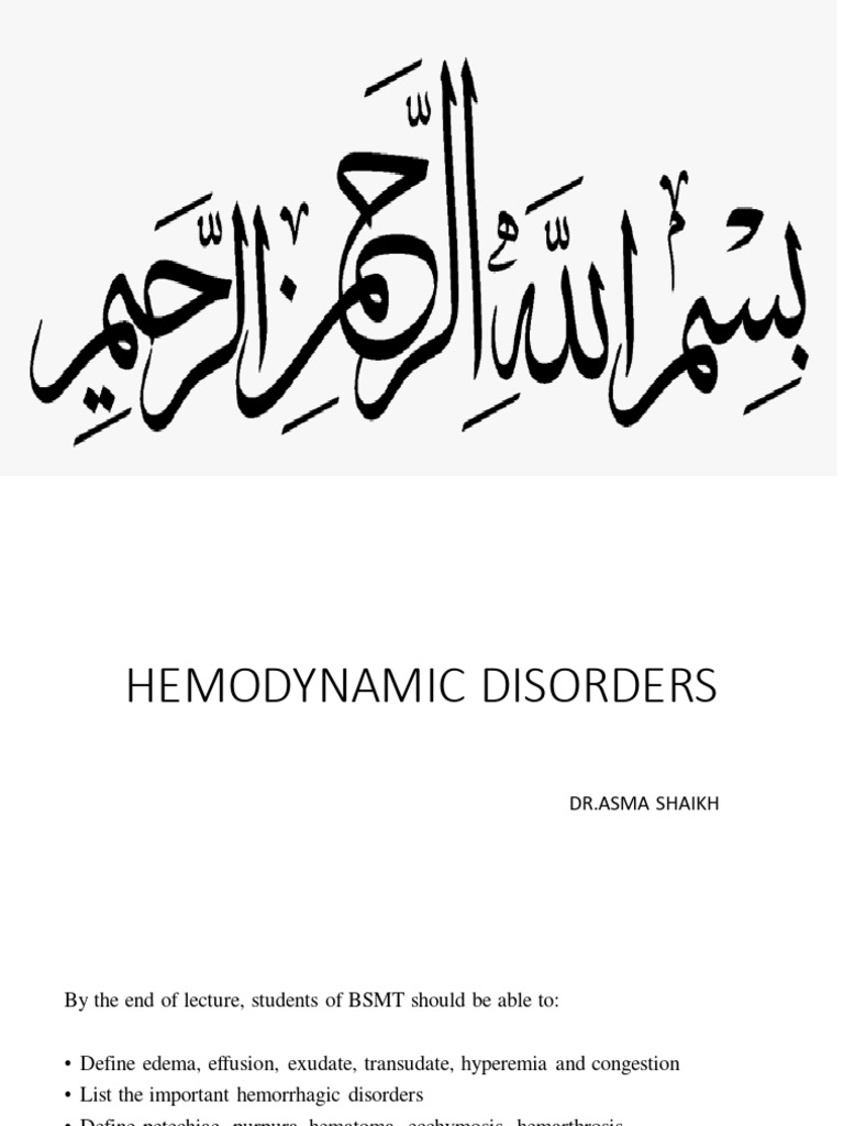 BSMT 1 | PDF | Thrombus | Hemostasis