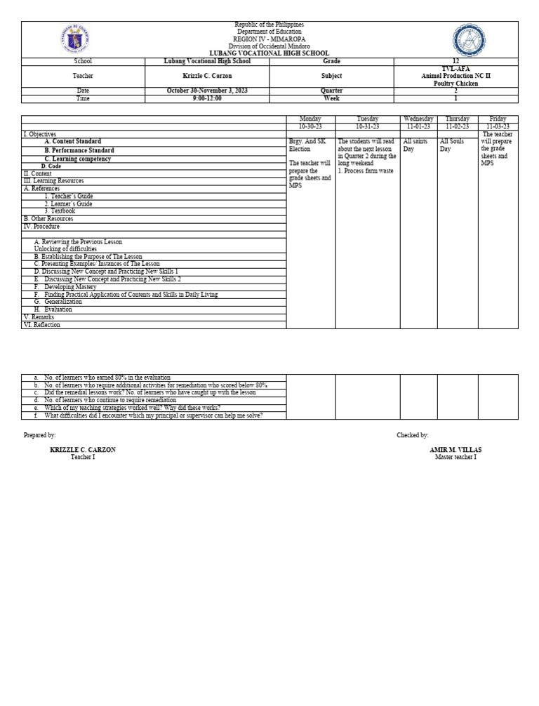 D. Code | PDF | Teachers | Learning