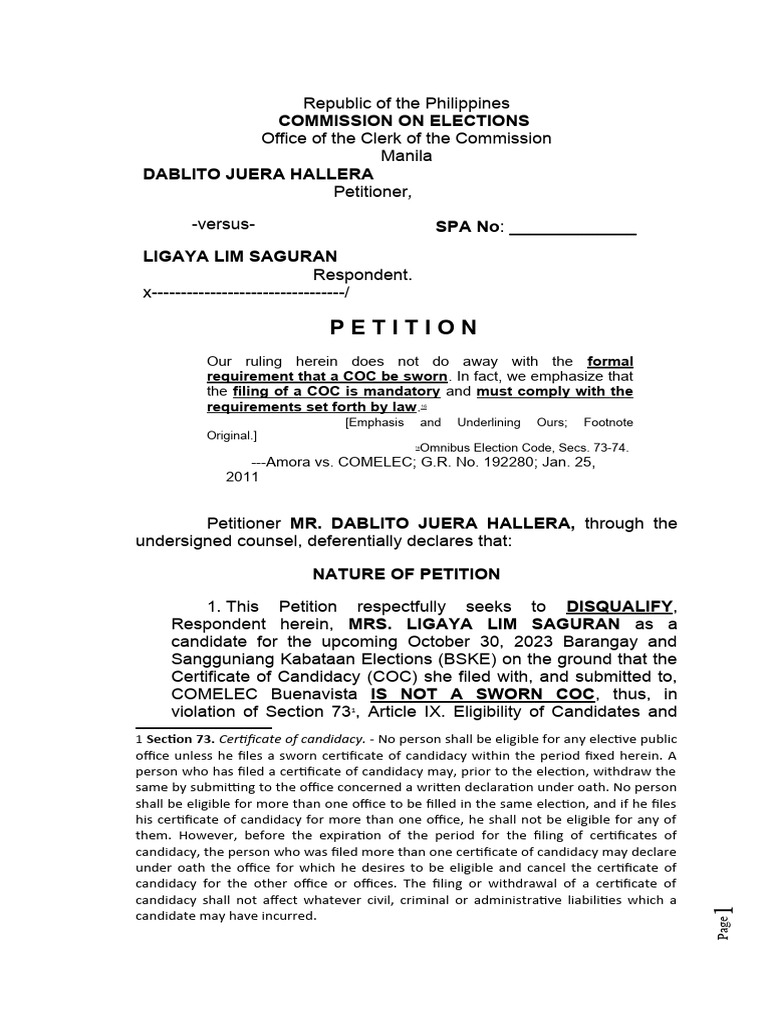 Goods 124 Hallera VS Saguran | PDF | Affidavit | Notary Public