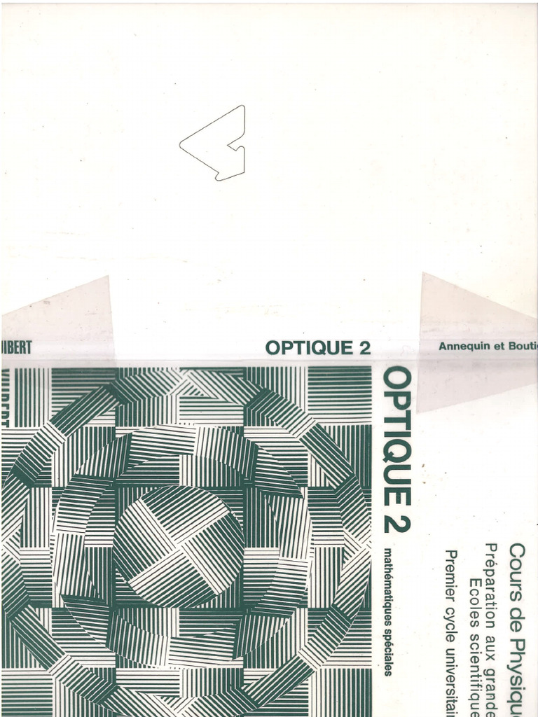 (Annequin R. & Boutigny J.) Optique 2 - Cours de P | PDF