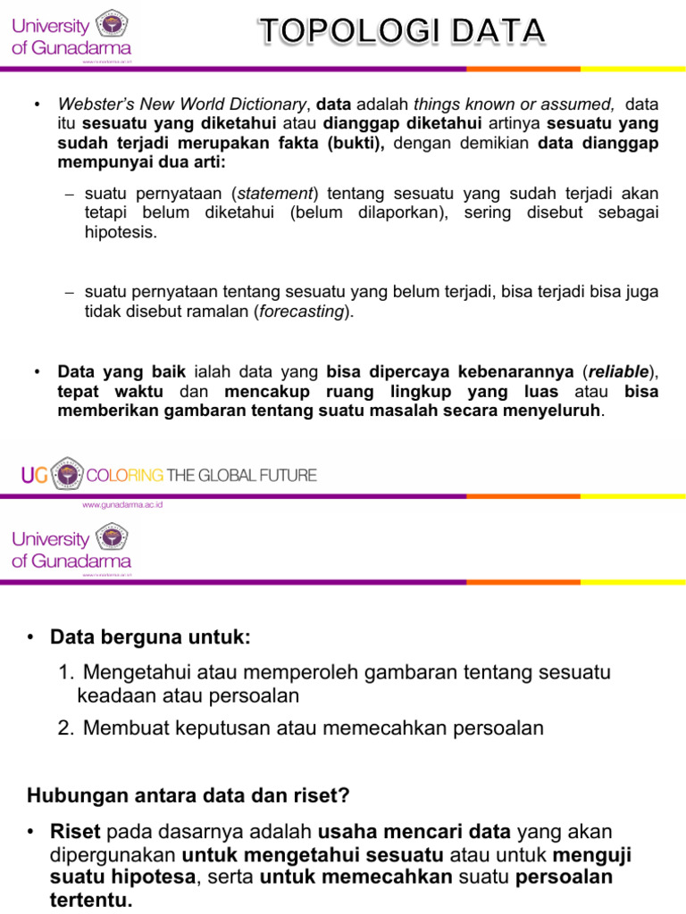 M5 6 Topologi Data | PDF | Karier & Perkembangan | Komputer