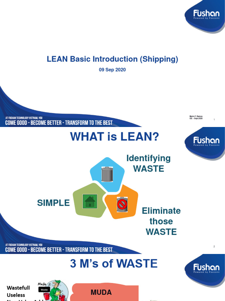 Lean Basic Training - Shipping | PDF | Business