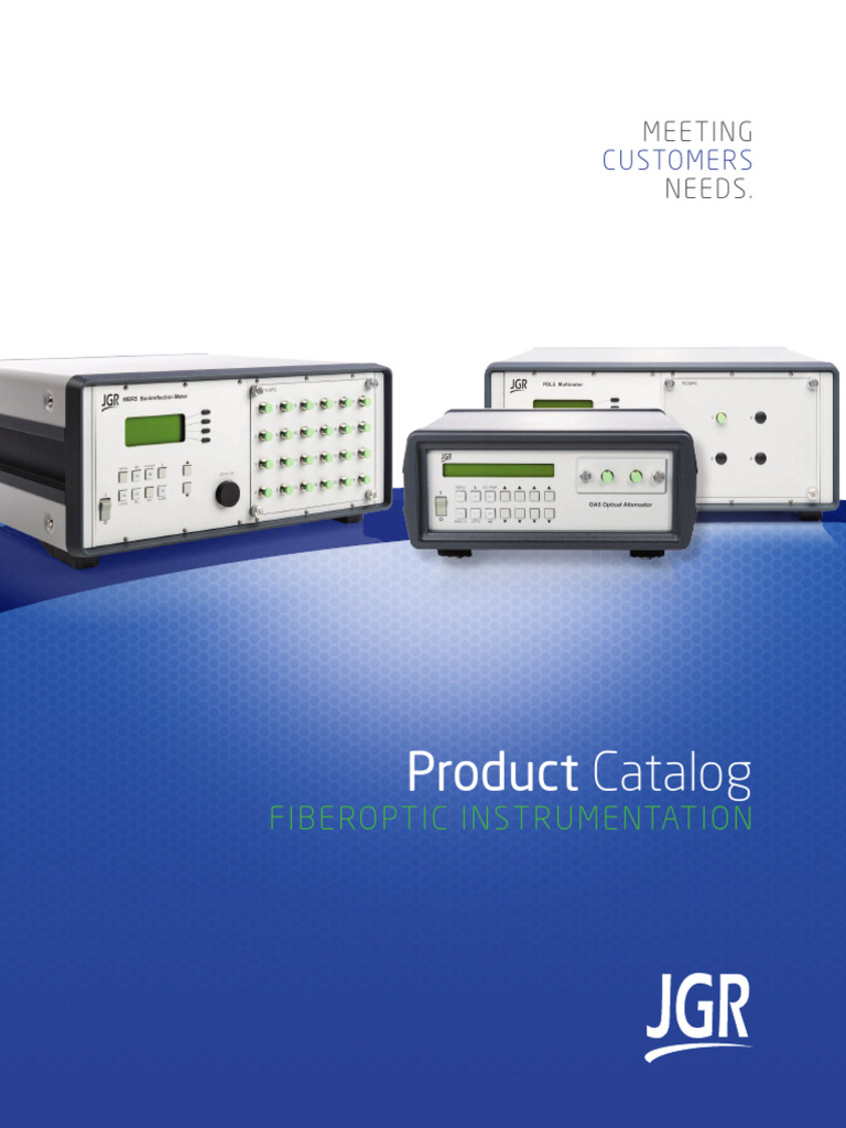 JGR Catalog 201705 MR | PDF | Optical Fiber | Wavelength Division ...