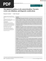 Classification of Dental Surface Defects in Areas of Gingival Recession ...