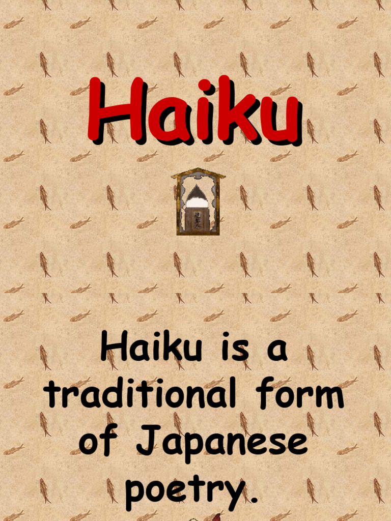 Understanding Haiku Poetry Basics | PDF