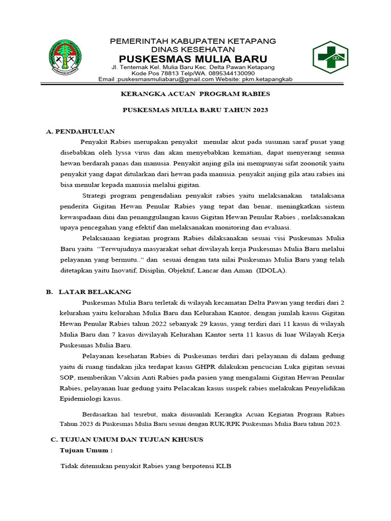 Kak Rabies 2023 | PDF