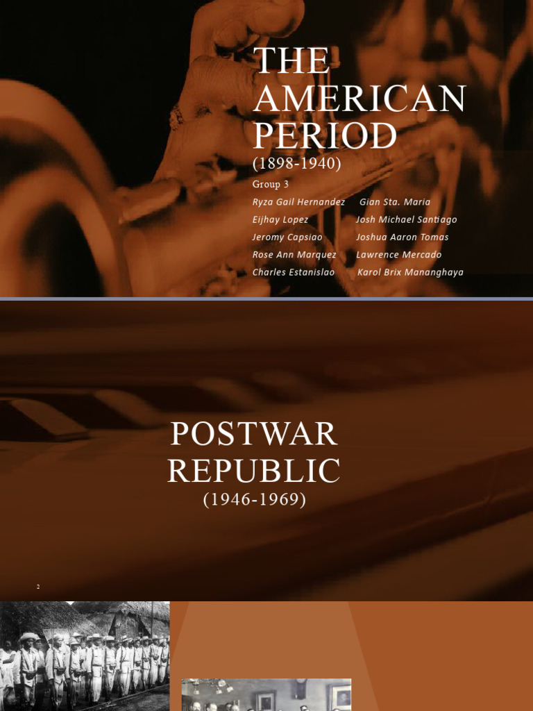 American Period Arts in the Philippines | PDF | Philippines