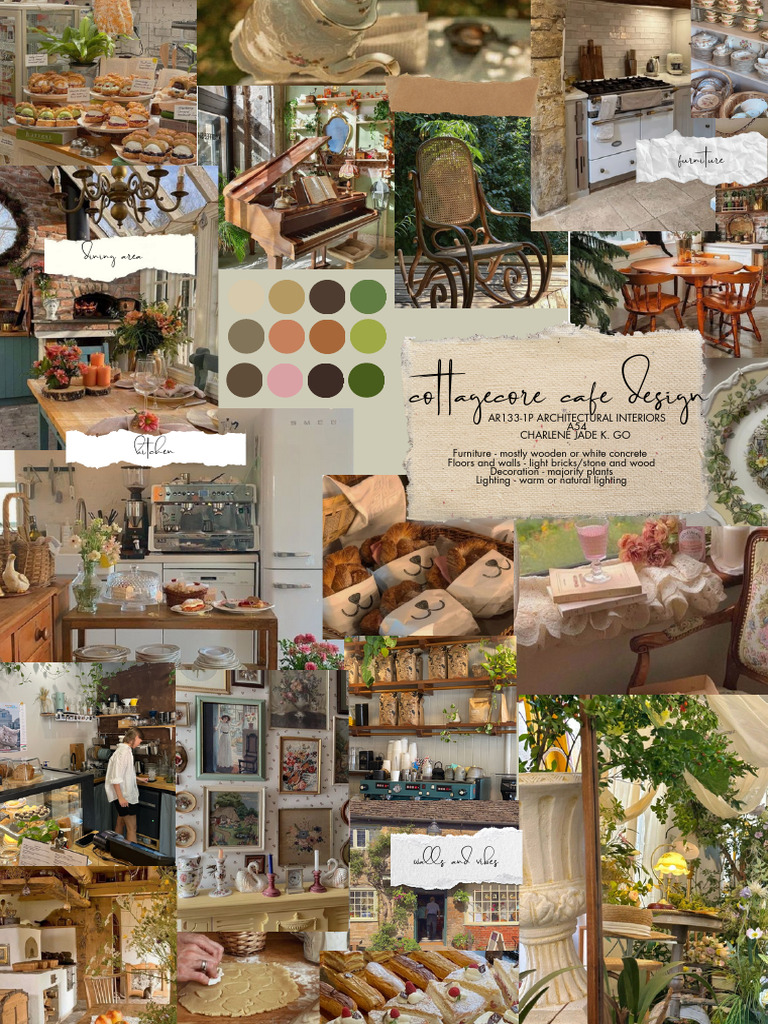 Cottagecore Cafe Design | PDF