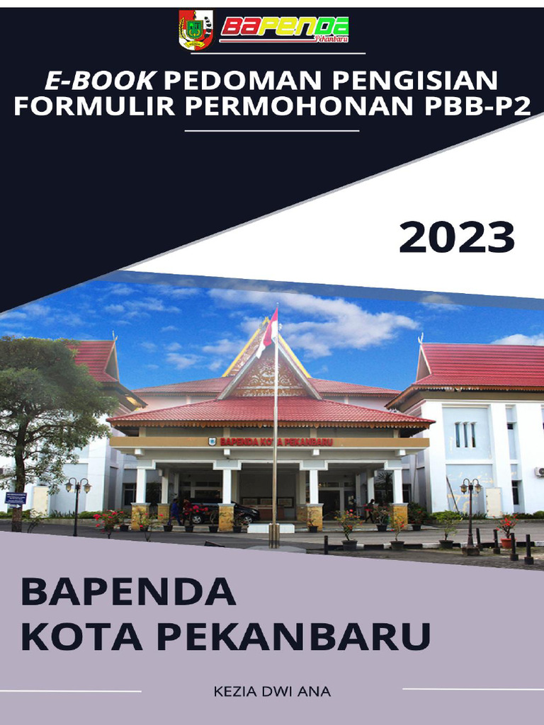 E-Book Pengisian Formulir Permohonan PBB-P2 | PDF