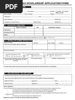 EMPTY Application Form For DPE - Doc 2023 | PDF