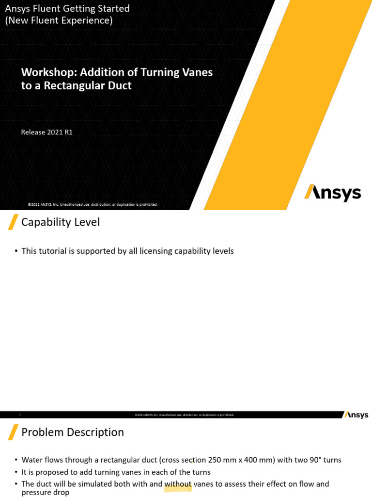 FLU GSN 2021R1 EN WS06 Duct Vanes | PDF | Fluid Dynamics | Pressure