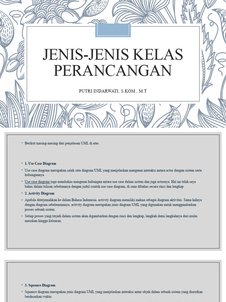 Jenis-Jenis Diagram UML dalam Perancangan | PDF | Bisnis | Teknologi ...