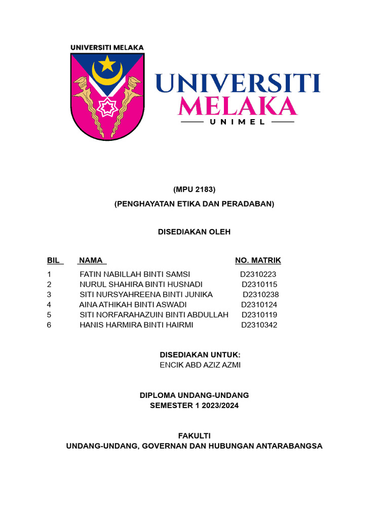Assignment MPU Final | PDF