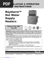 Aether DBS Natural Gas Line Heaters | PDF | Natural Gas | Valve