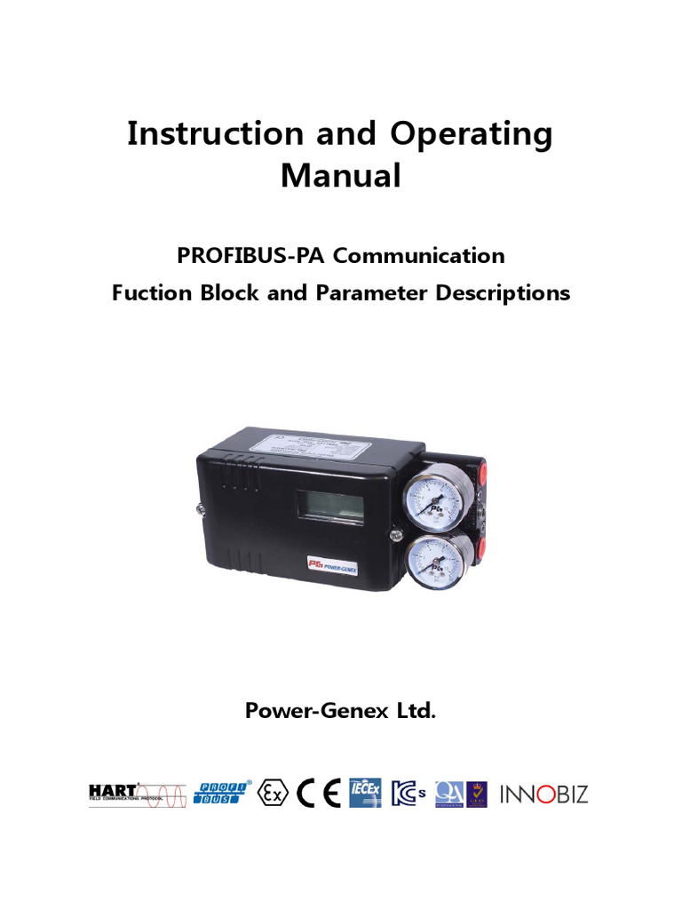 PROFIBUS-PA Function Block and Parameter Manual (15.1.14) | Download ... PROFIBUS-PA Function Block and Parameter Manual (15.1.14) | Download ...