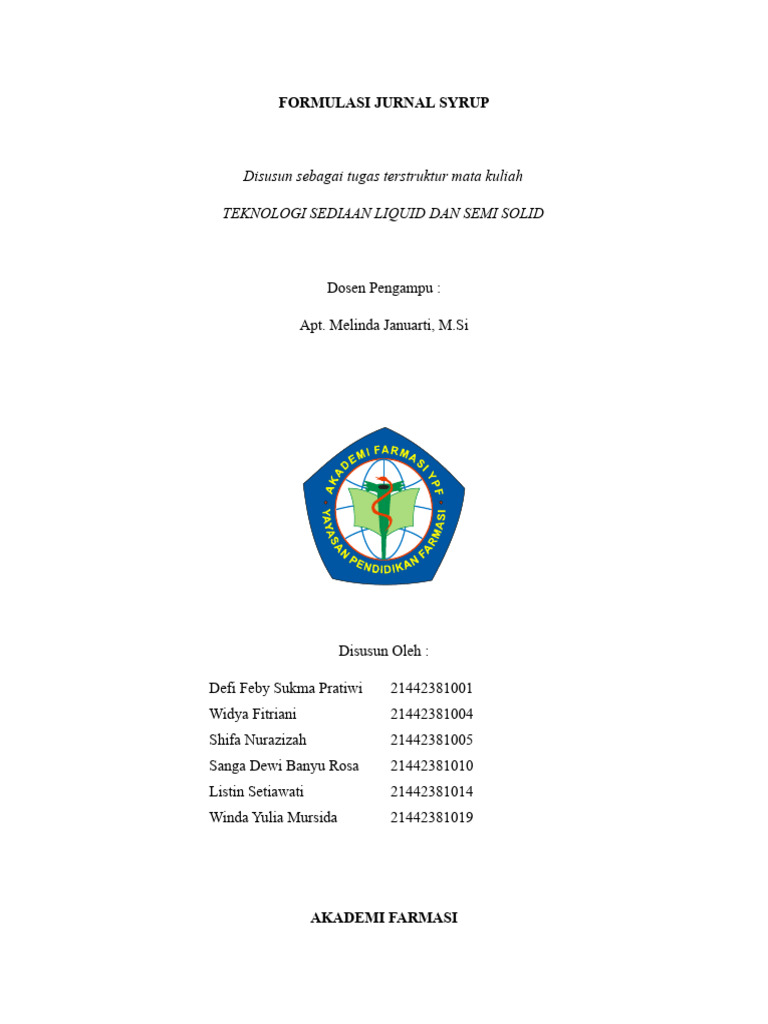 Formula CTM Syrup | PDF