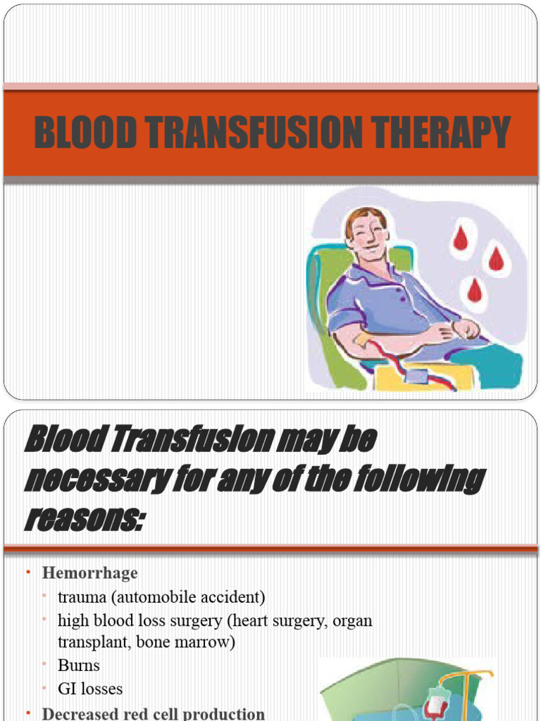 Blood Transfusion | PDF | Blood Transfusion | Bleeding