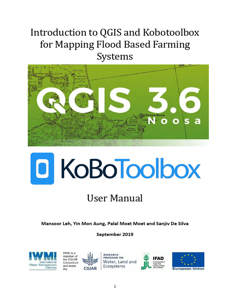 Introduction To QGIS and Kobo ToolboxEnglish Version | PDF | Geographic ...