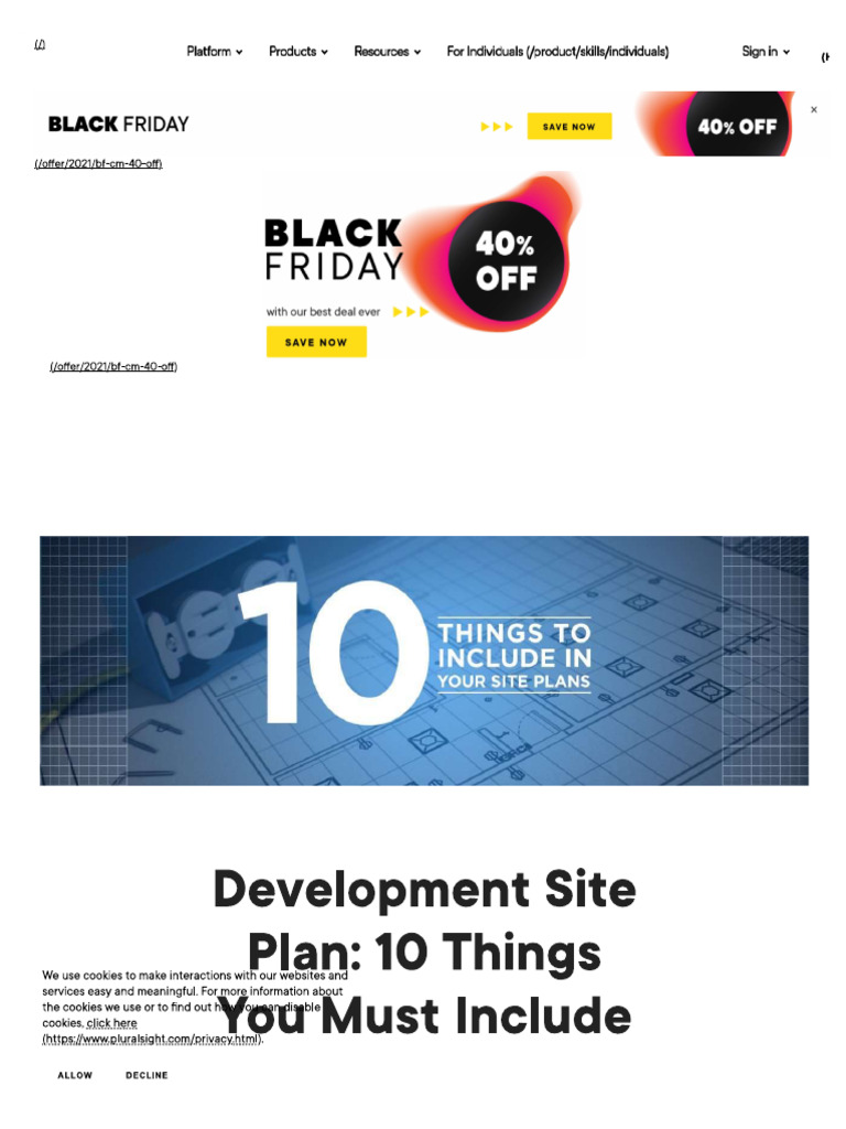 Site Plan Inclusions | PDF