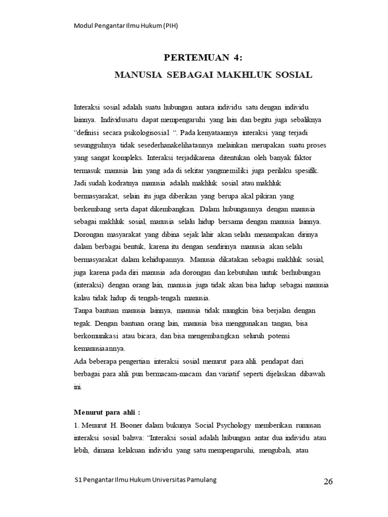 Pertemuan 4 Pih | PDF