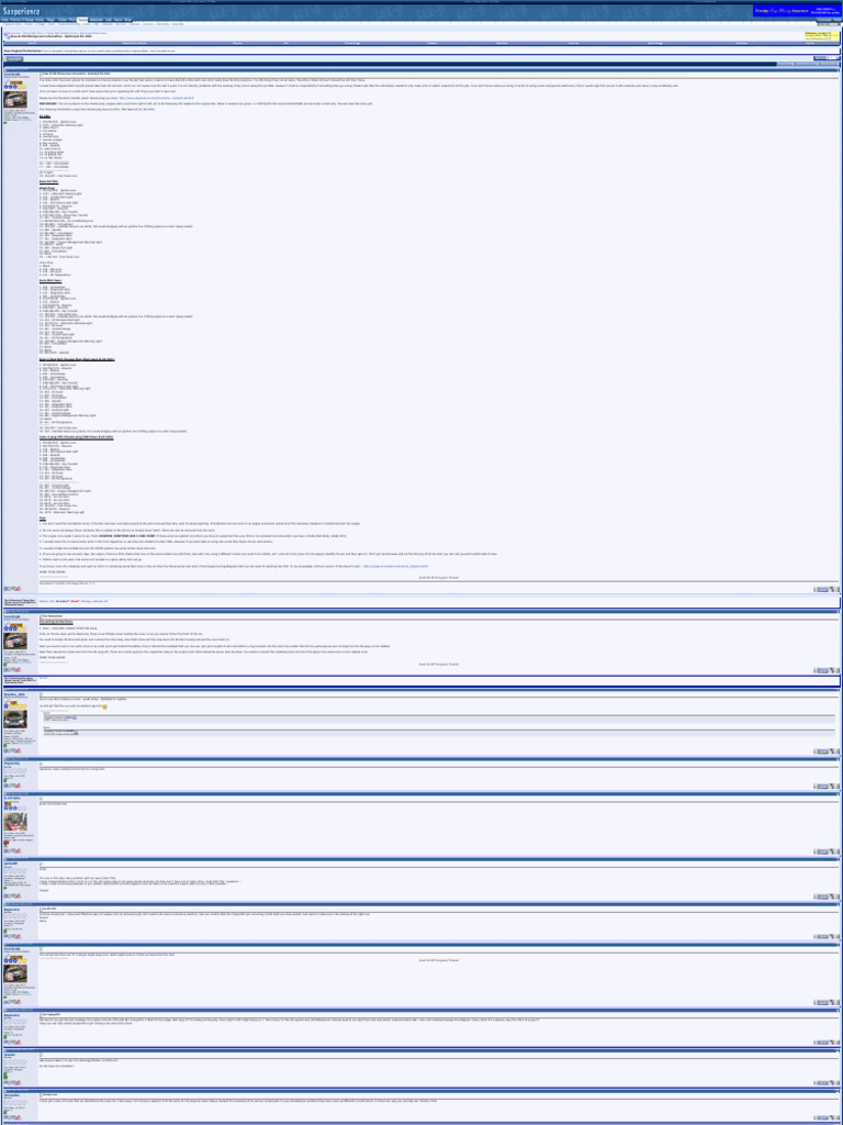 Saxo & 106 Wiring Loom Information - Splicing & Pin Data | PDF | Ignition System | Internet Forum