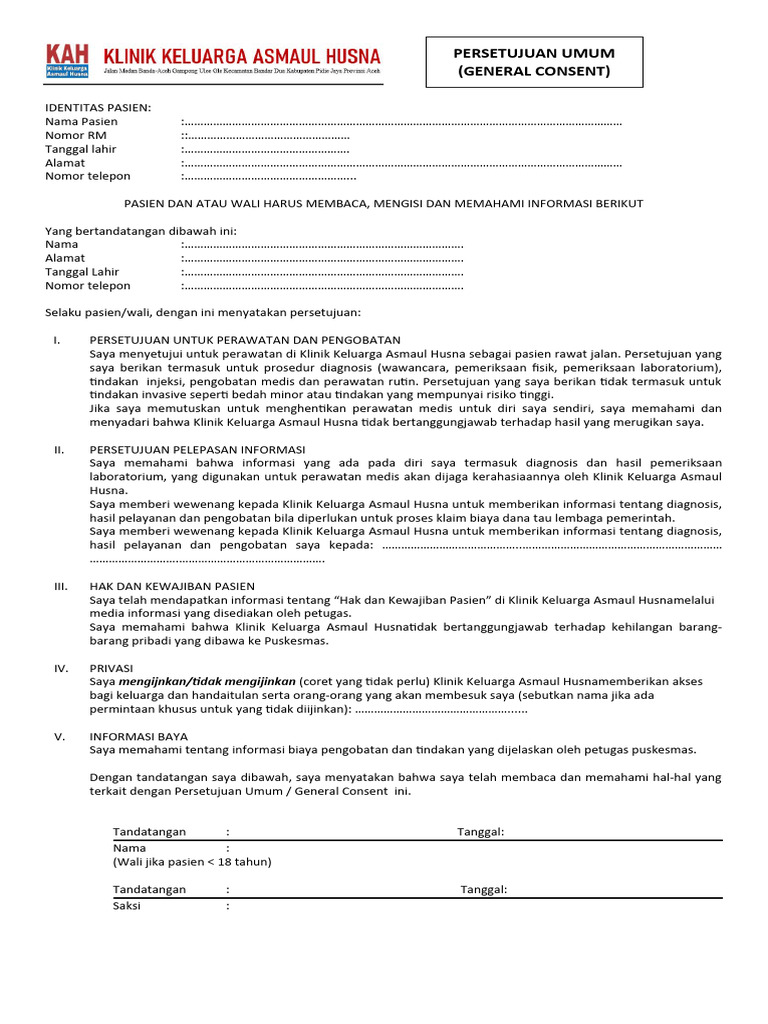 3.1.1.4 Form GENERAL CONSENT | PDF