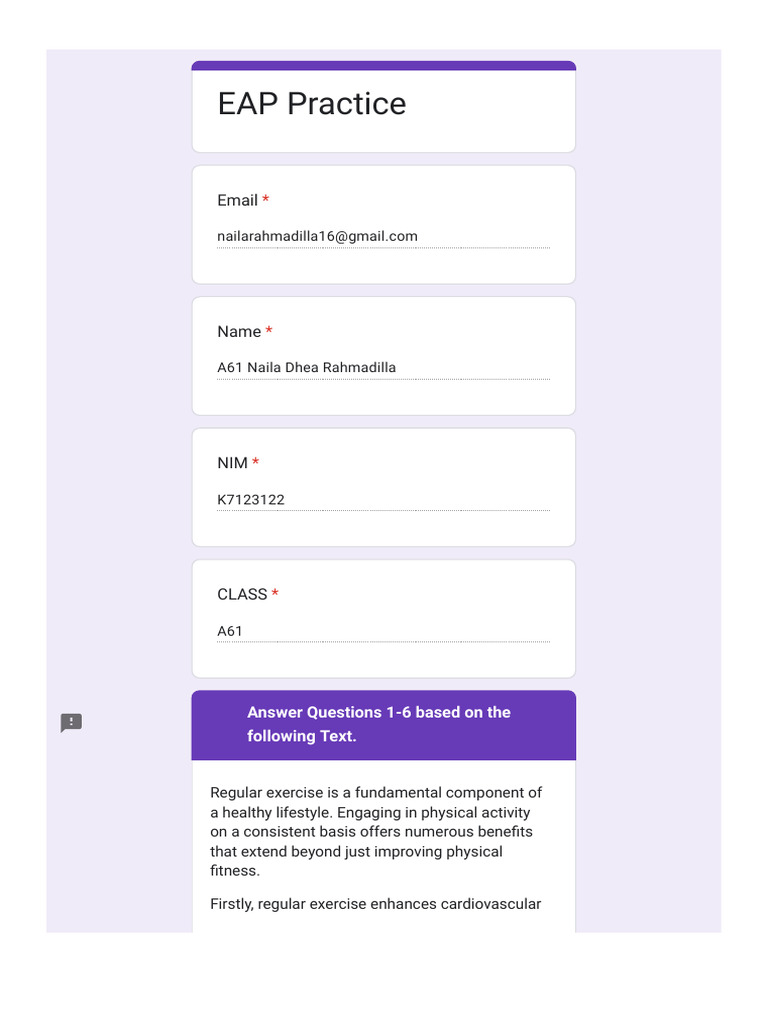 EAP Practice | PDF | Artificial Intelligence | Intelligence (AI ...