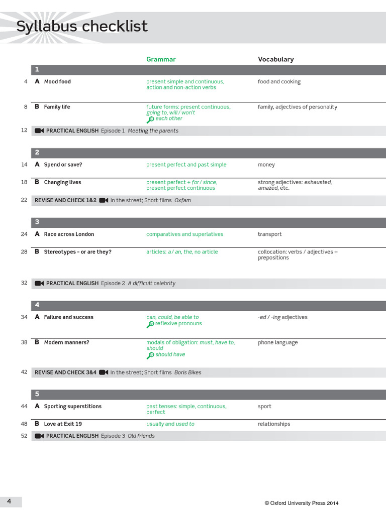 Nef Intermediate | PDF | English Language | Verb