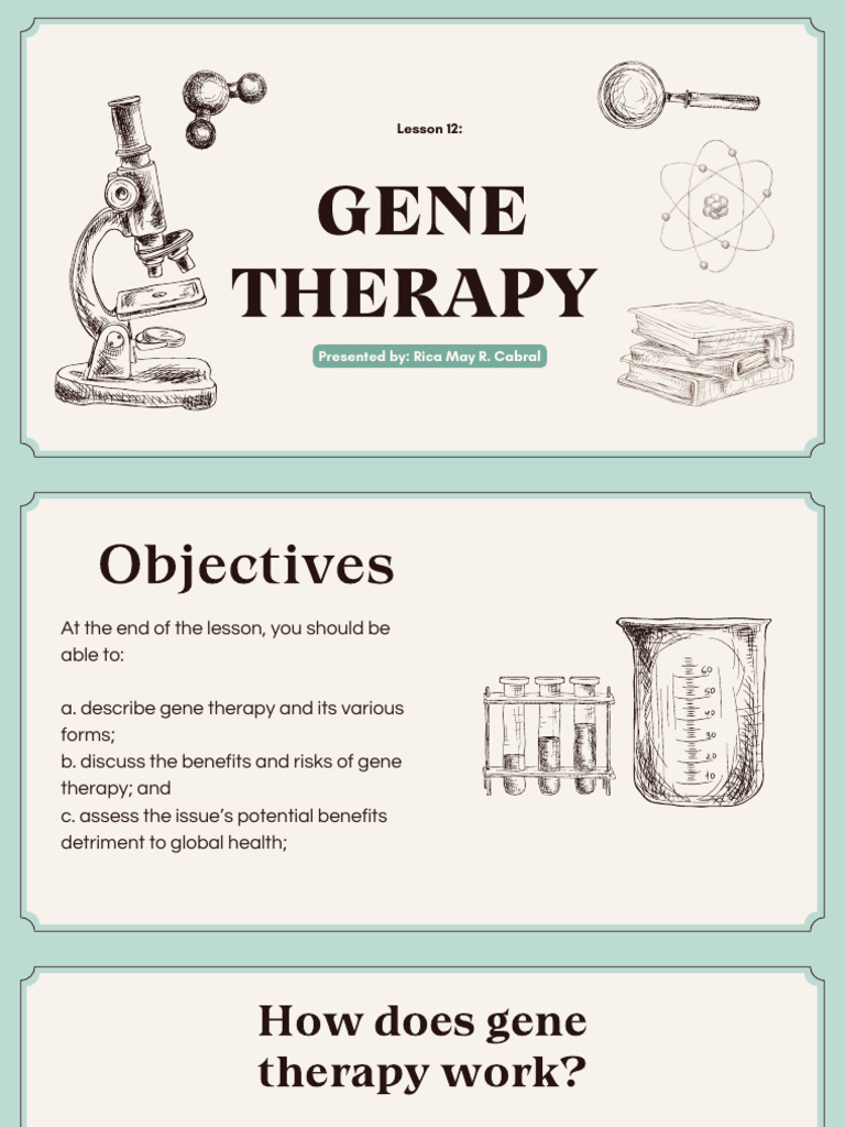 Gene Therapy | PDF
