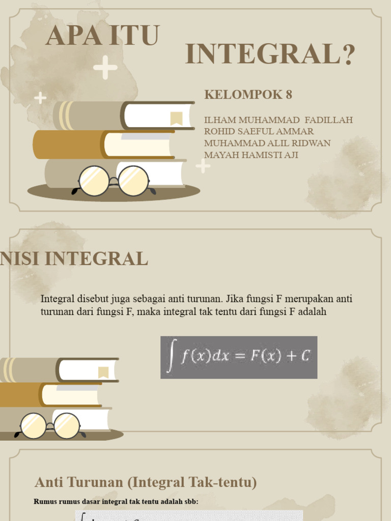 Panduan Integral untuk Pelajar | PDF
