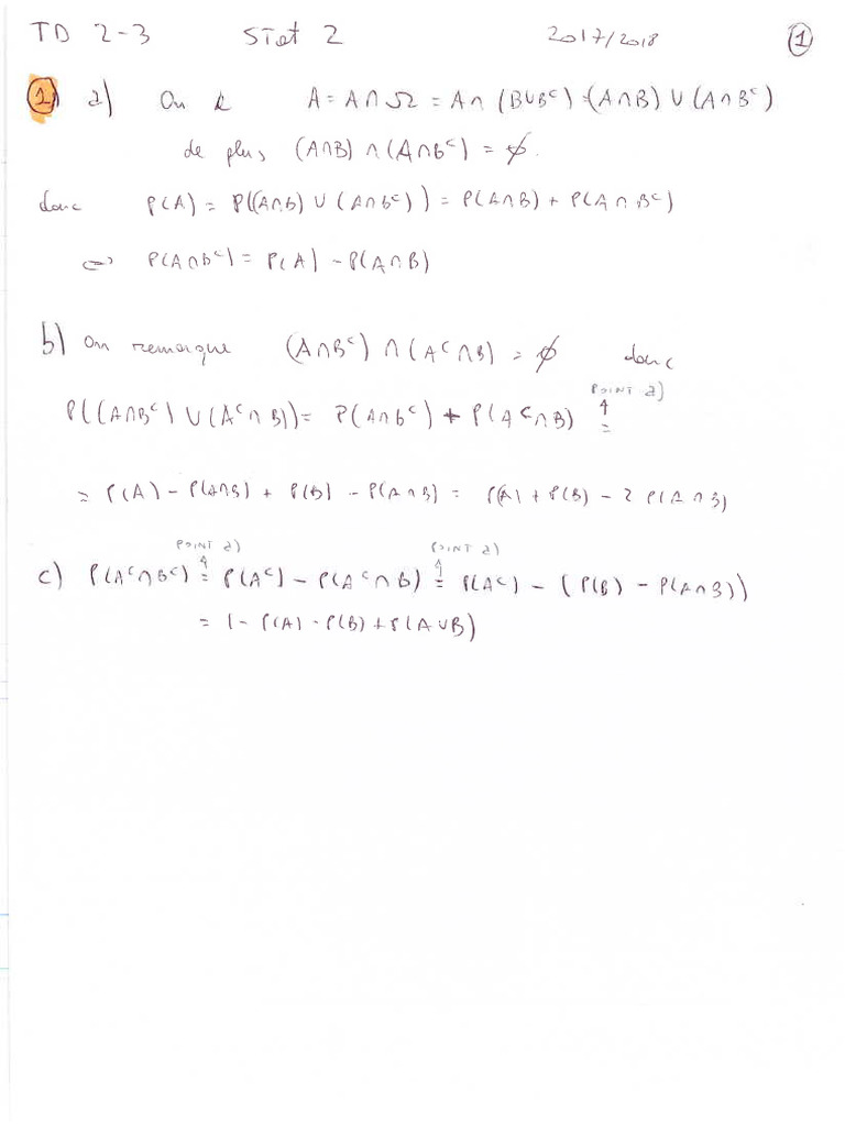 Stat2 TD2 3 Corrige | PDF