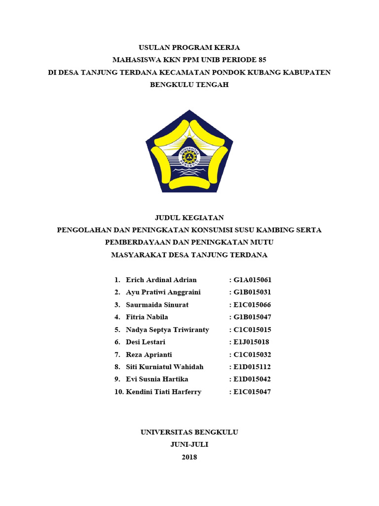Laporan KKN PPM | PDF