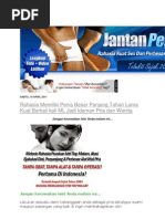 Masturbasi - Teknik Masturbasi Pria | PDF