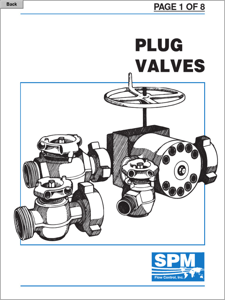 4 - B - SPM Plugvalves - Technical Info | PDF | Valve | Pipe (Fluid ...