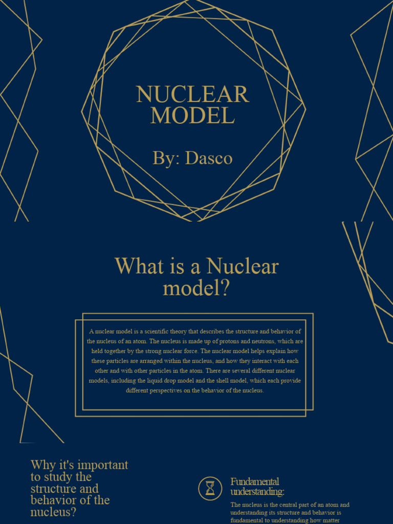 Nuclear Model | PDF | Atomic Nucleus | Nuclear Physics