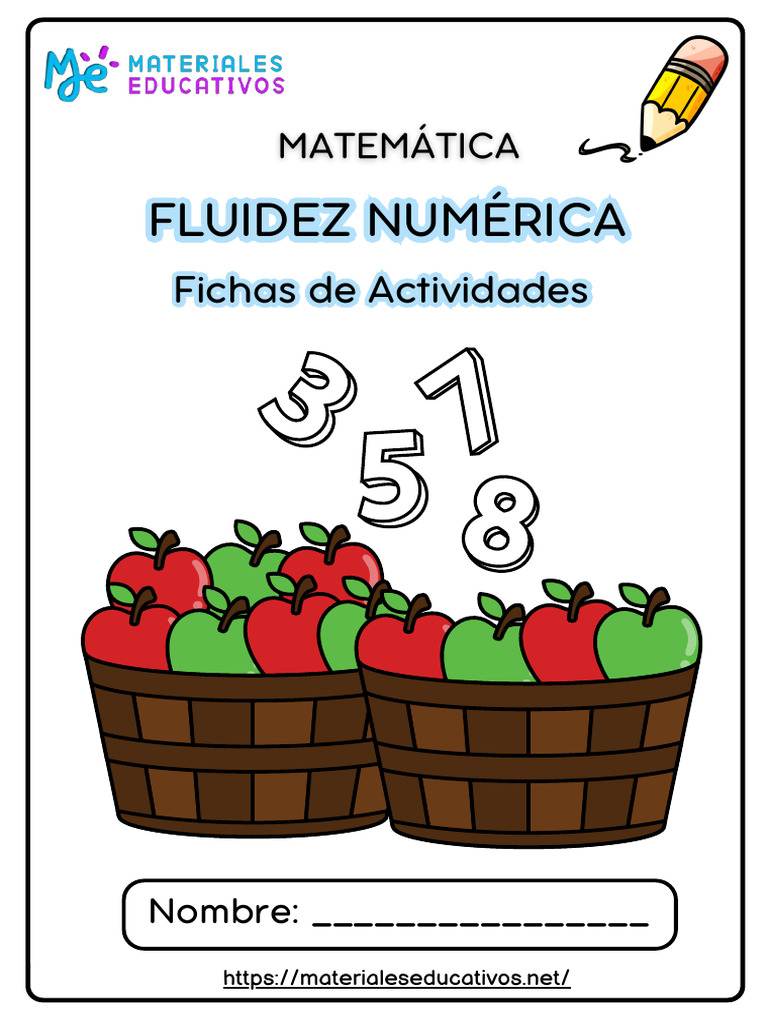 Fichas De Trabajo De Fluidez Matemática De Segundo Grado Guía De
