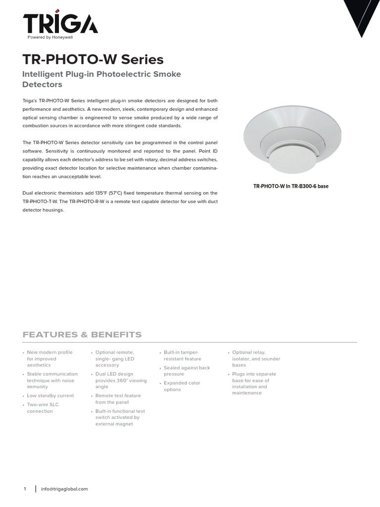 Intelligent Smoke Detectors Guide | PDF | Sensor | Relay