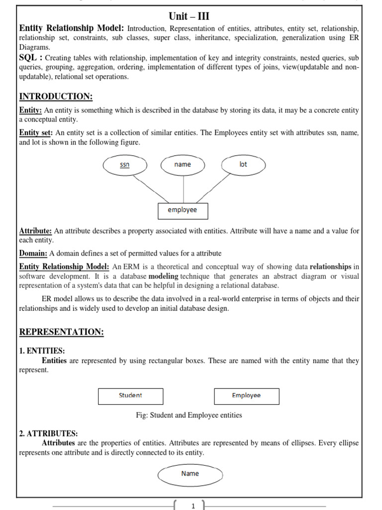 DBMS - Unit-3 | PDF | Relational Database | Inheritance (Object ... DBMS - Unit-3 | PDF | Relational Database | Inheritance (Object ...