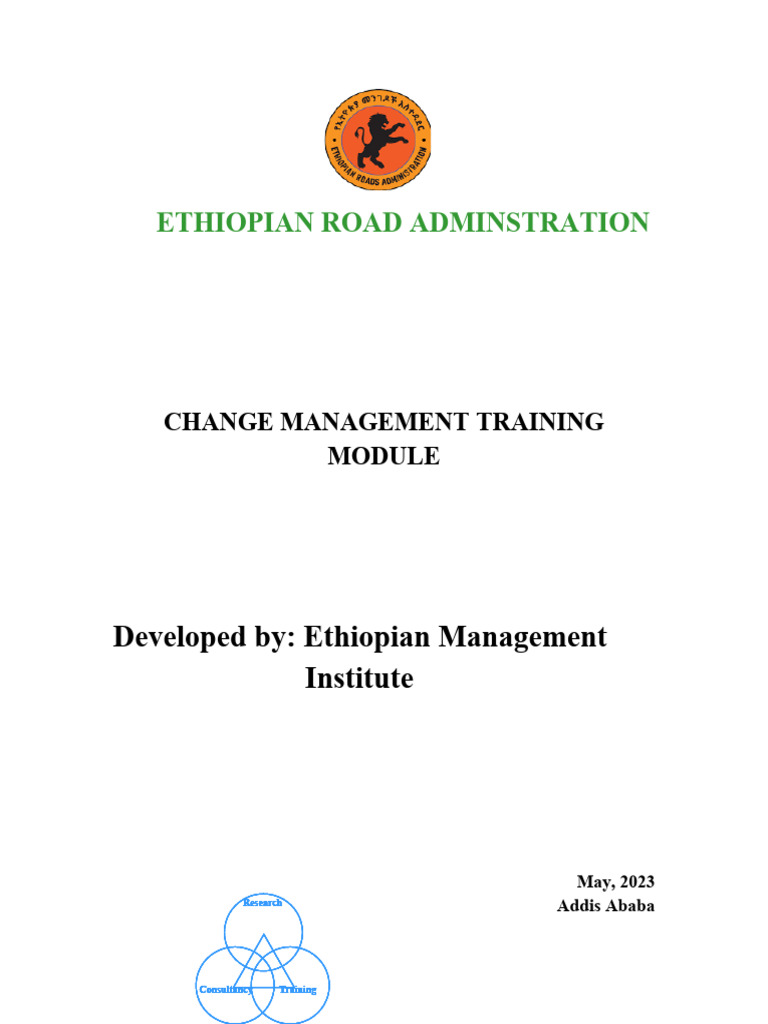 Change Management Training | PDF | Change Management | Leadership