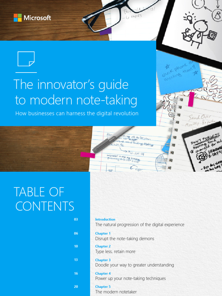 Surface Innovators Guide To Modern Notetaking | PDF | Cloud Computing ...