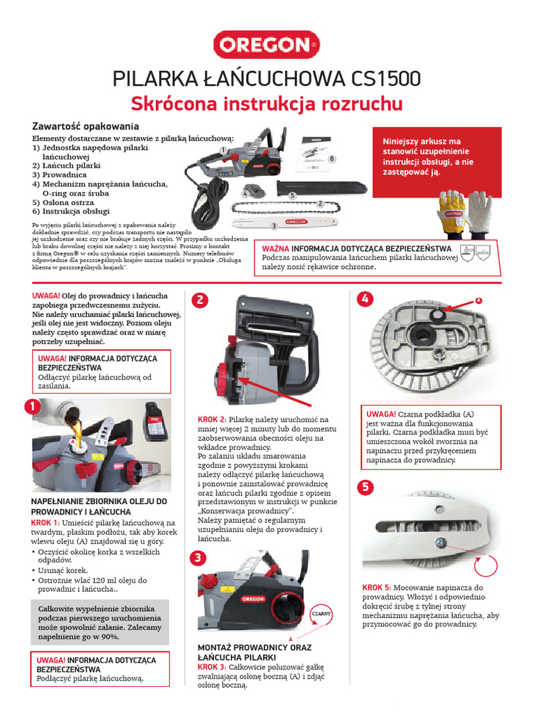 cs1500 - Skrócona Instrukcja | PDF