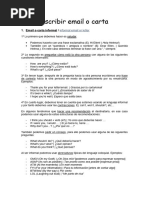 Ejemplos de email informal B1 y B2 | PDF | Lingüística | Comunicación ...