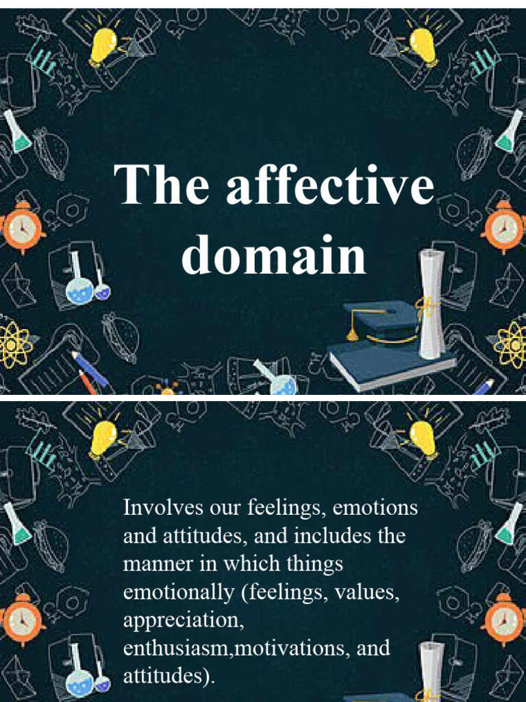 Affective Domain | PDF | Learning | Behavior