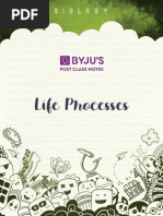 Abhay Batch Life Process Chapter Notes | PDF