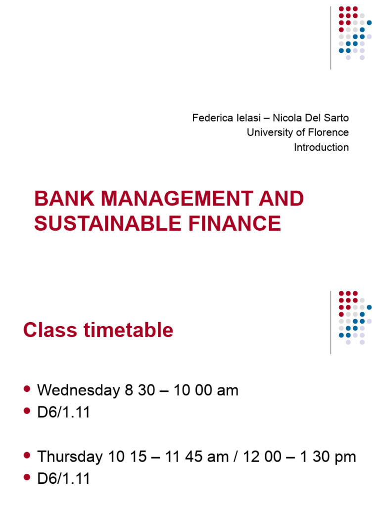 Introduction Bank Management | PDF | Banks | Economies
